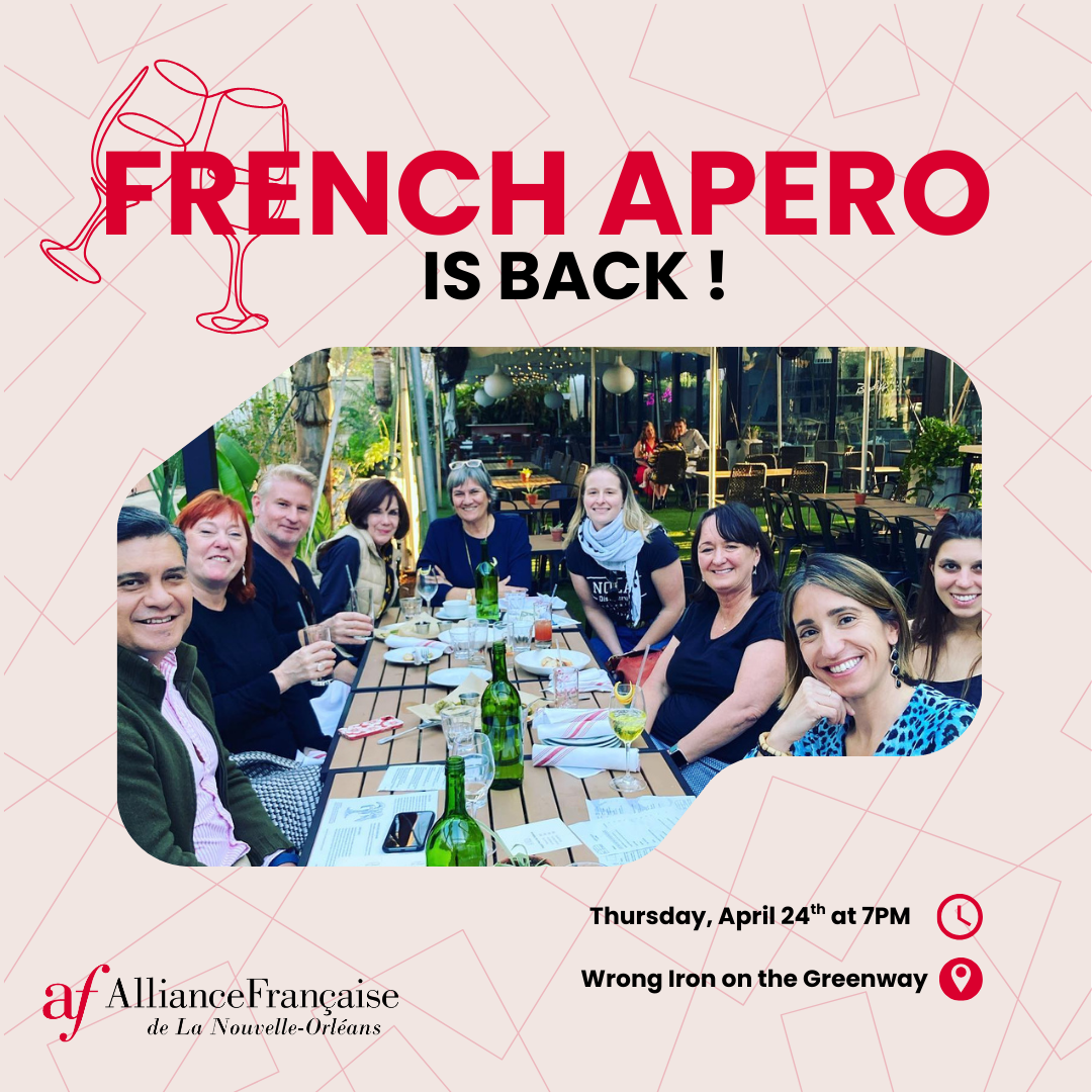 Alliance Francaise de la Nouvelle Orleans - French Apero